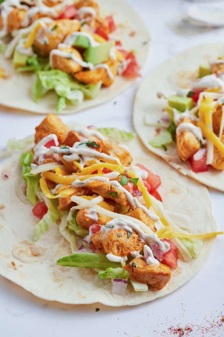 Ranch Chicken Tacos