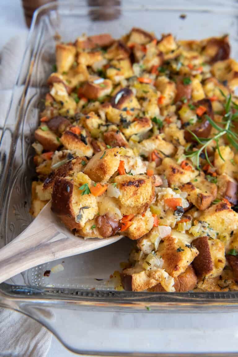 Brioche Stuffing | Valerie's Kitchen