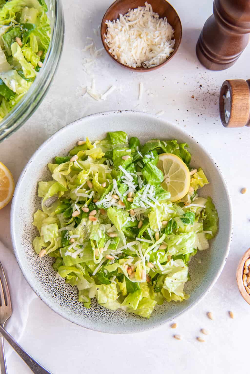 Lemon Parmesan Salad