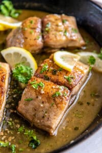 Mahi Mahi with Lemon Butter Sauce