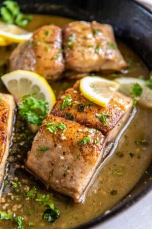 Mahi Mahi with Lemon Butter Sauce