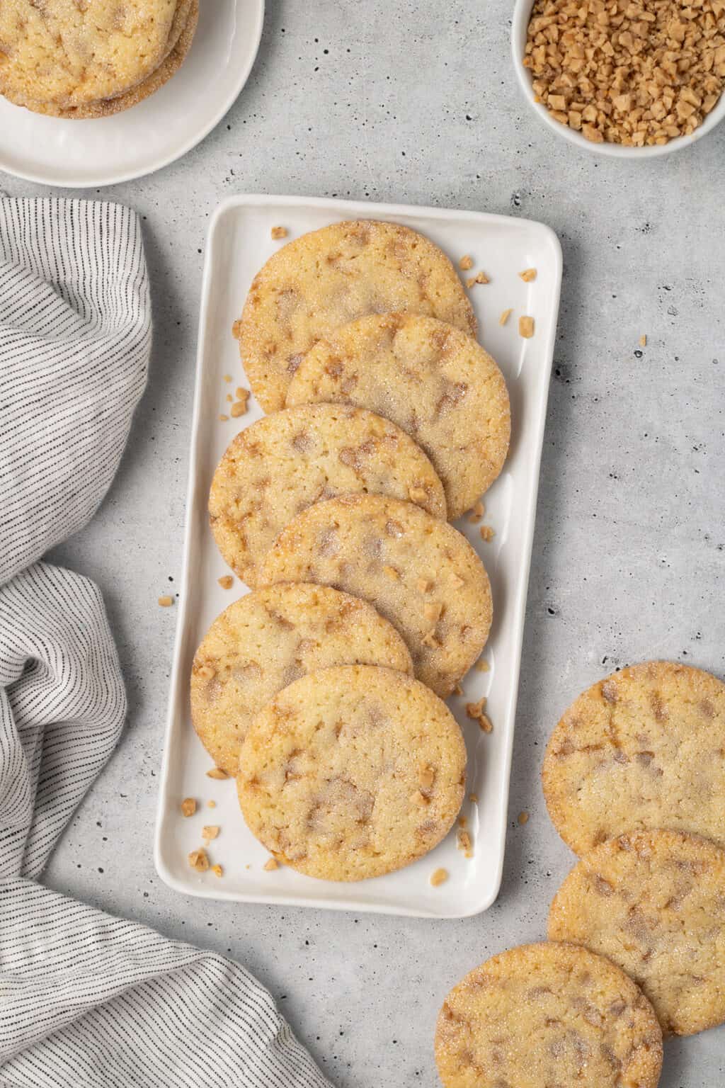 Butter Toffee Cookies | Valerie's Kitchen