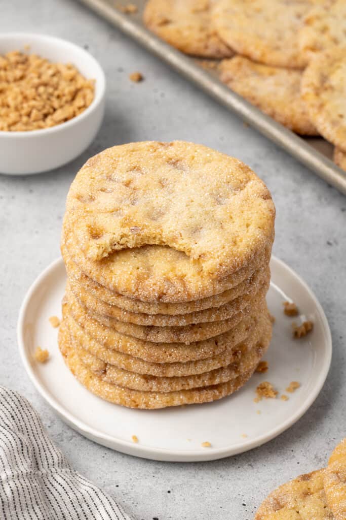 Butter Toffee Cookies | Valerie's Kitchen