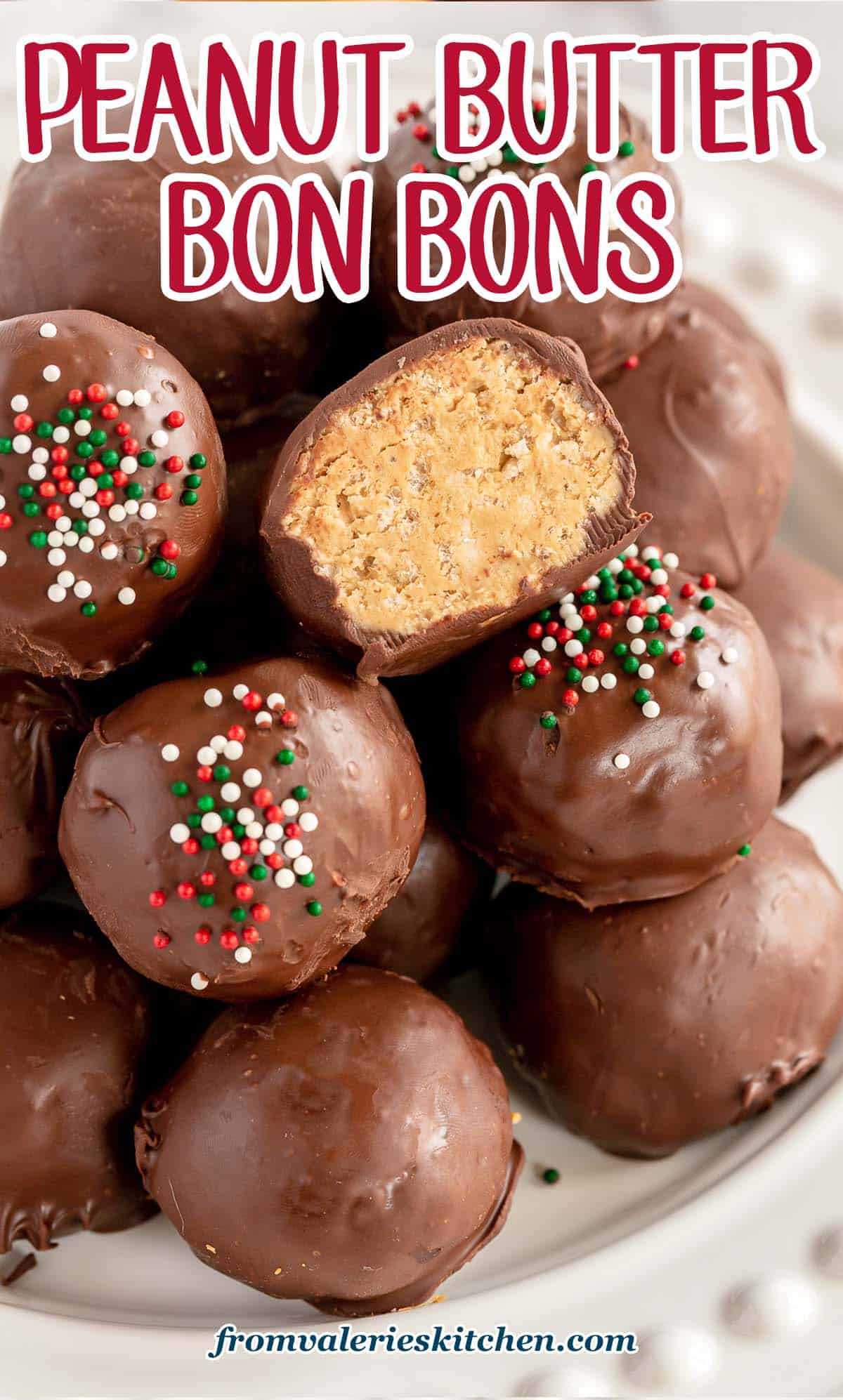 Peanut Butter Bon Bons | Valerie's Kitchen