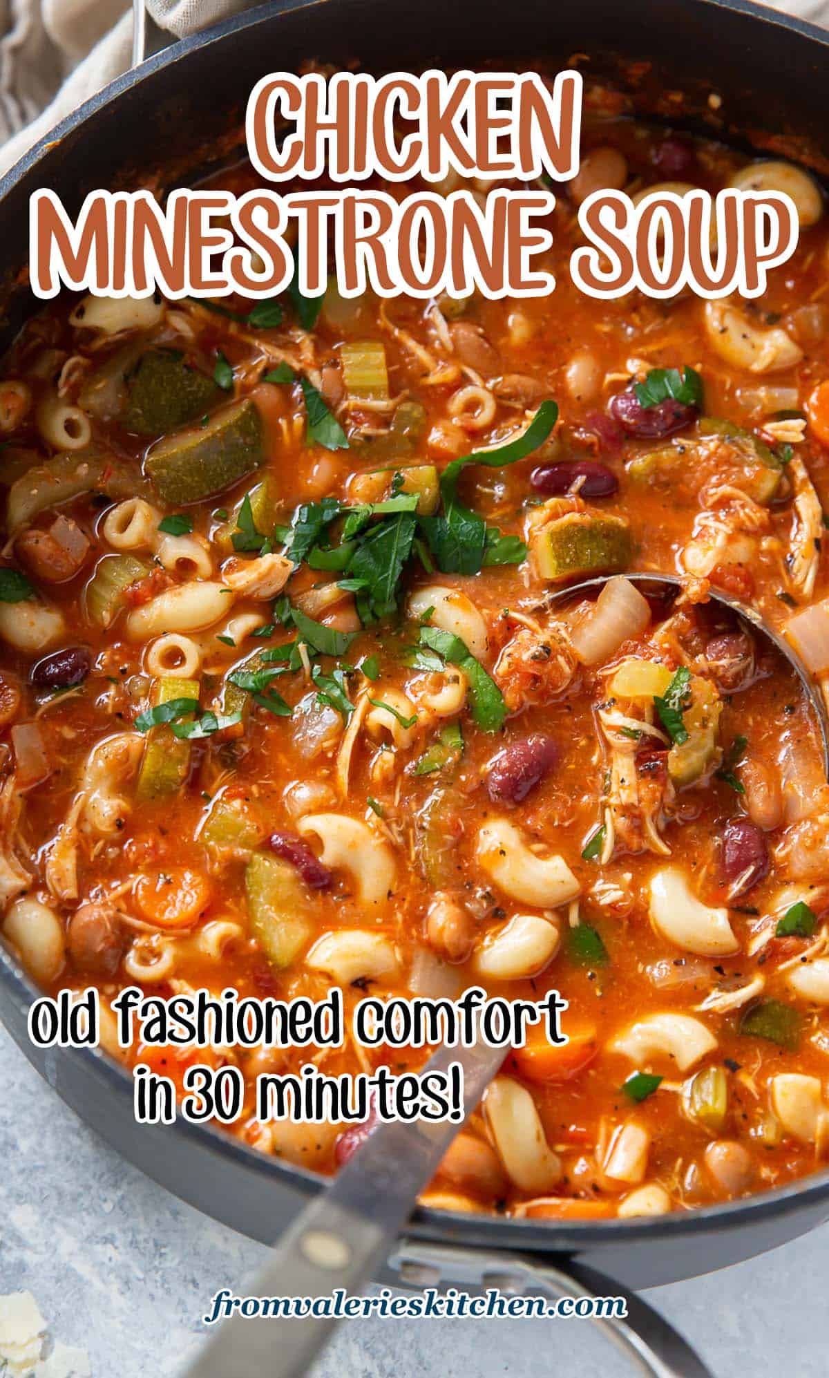 Chicken Minestrone Soup