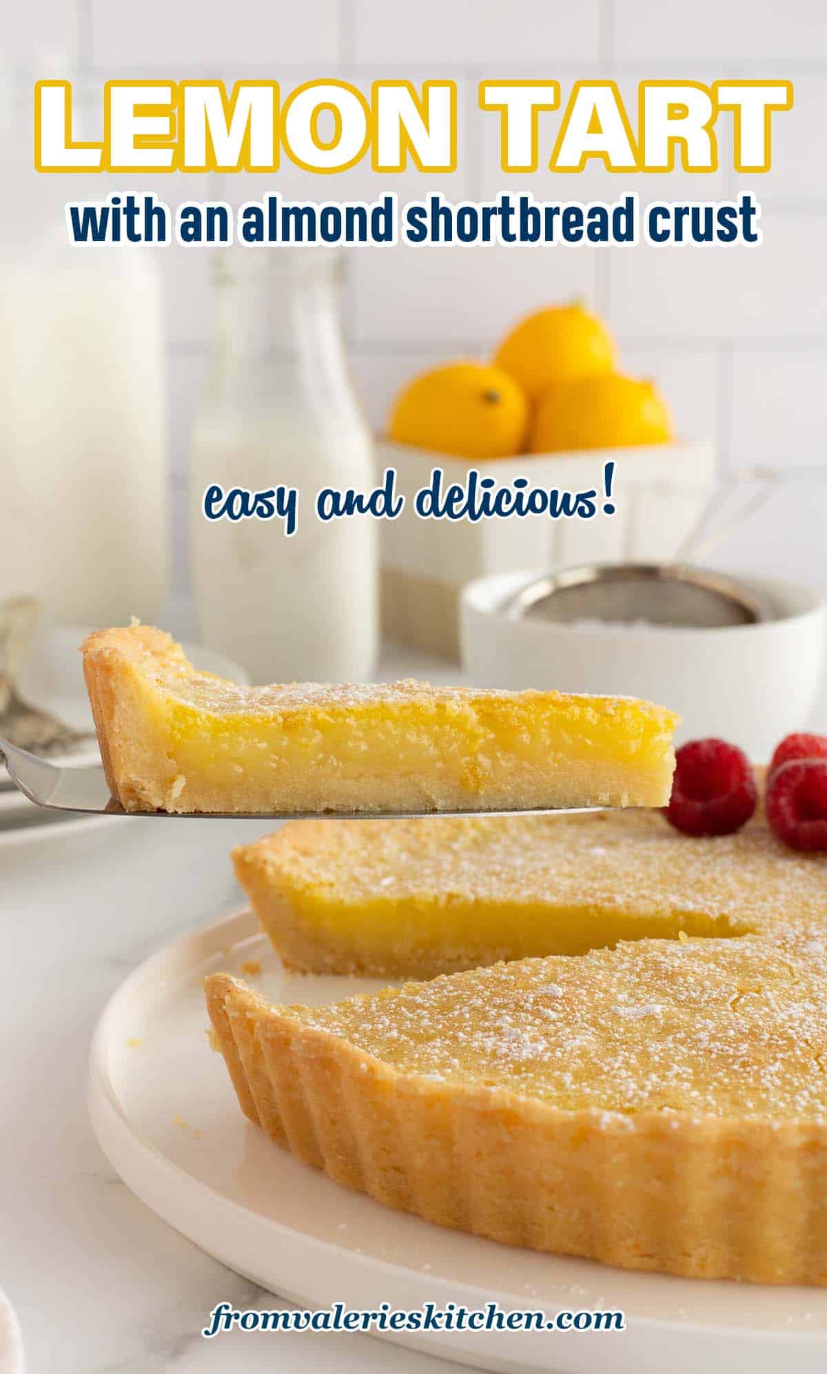 Lemon Tart | Valerie's Kitchen