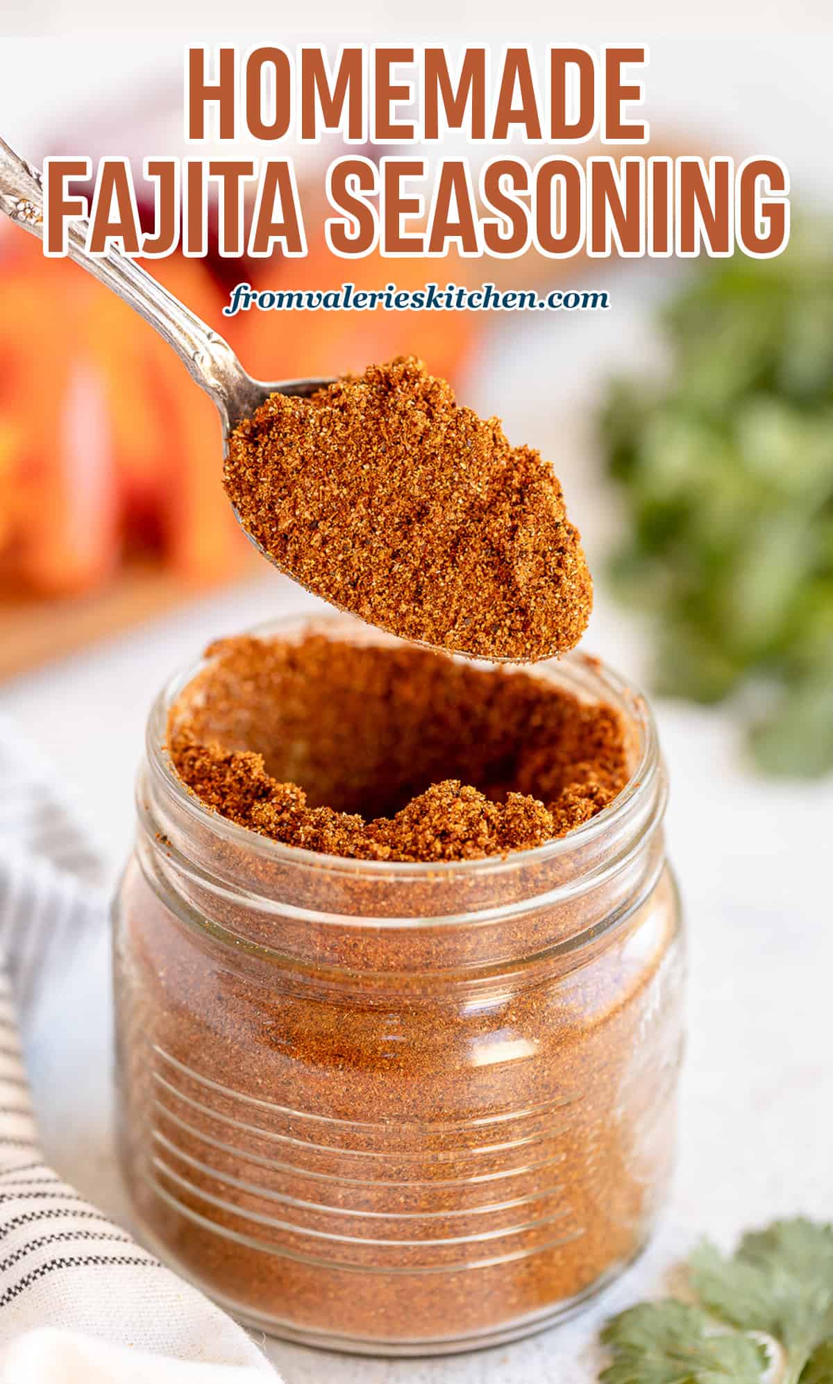 Homemade Fajita Seasoning | Valerie's Kitchen