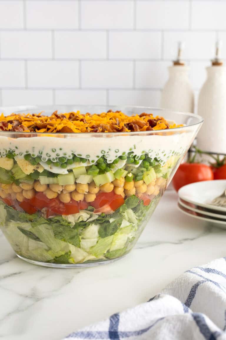 Classic Seven Layer Salad