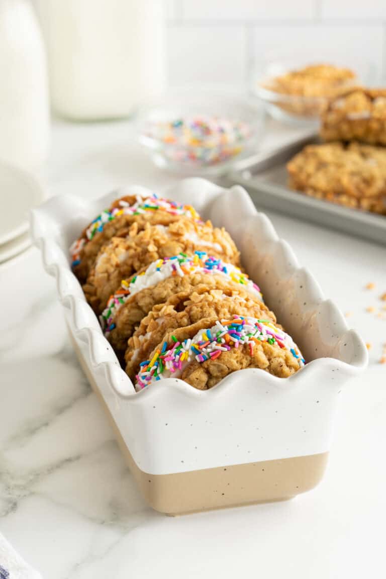 Cookie Ice Cream Sandwiches | Valerie's Kitchen