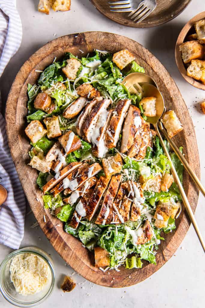 Grilled Chicken Caesar Salad