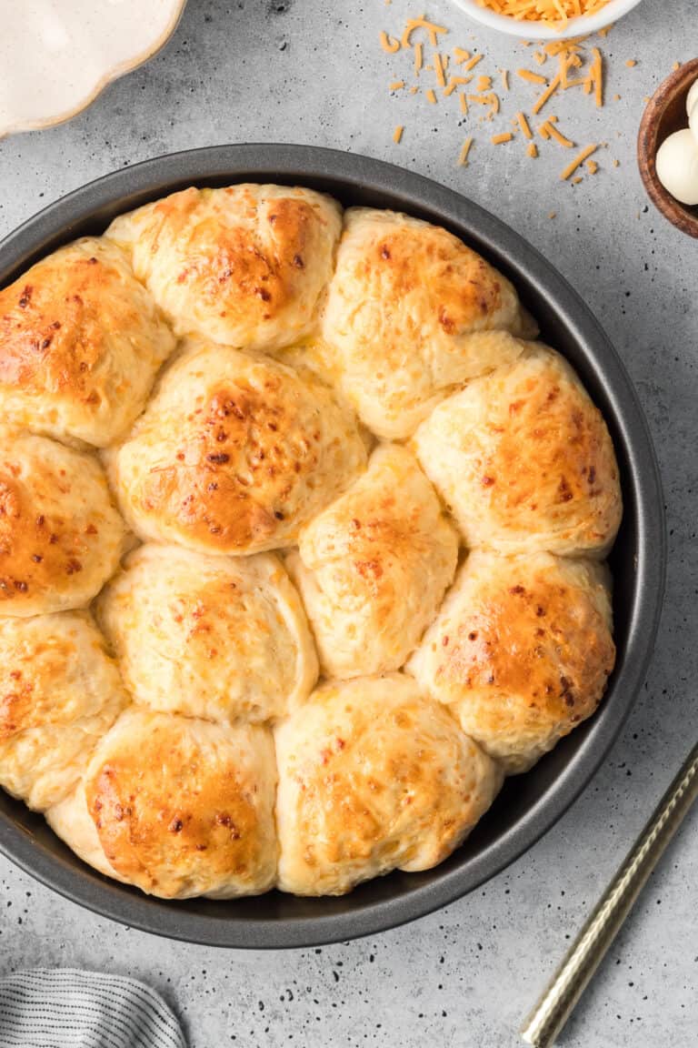 Cheddar Dinner Rolls | Valerie's Kitchen
