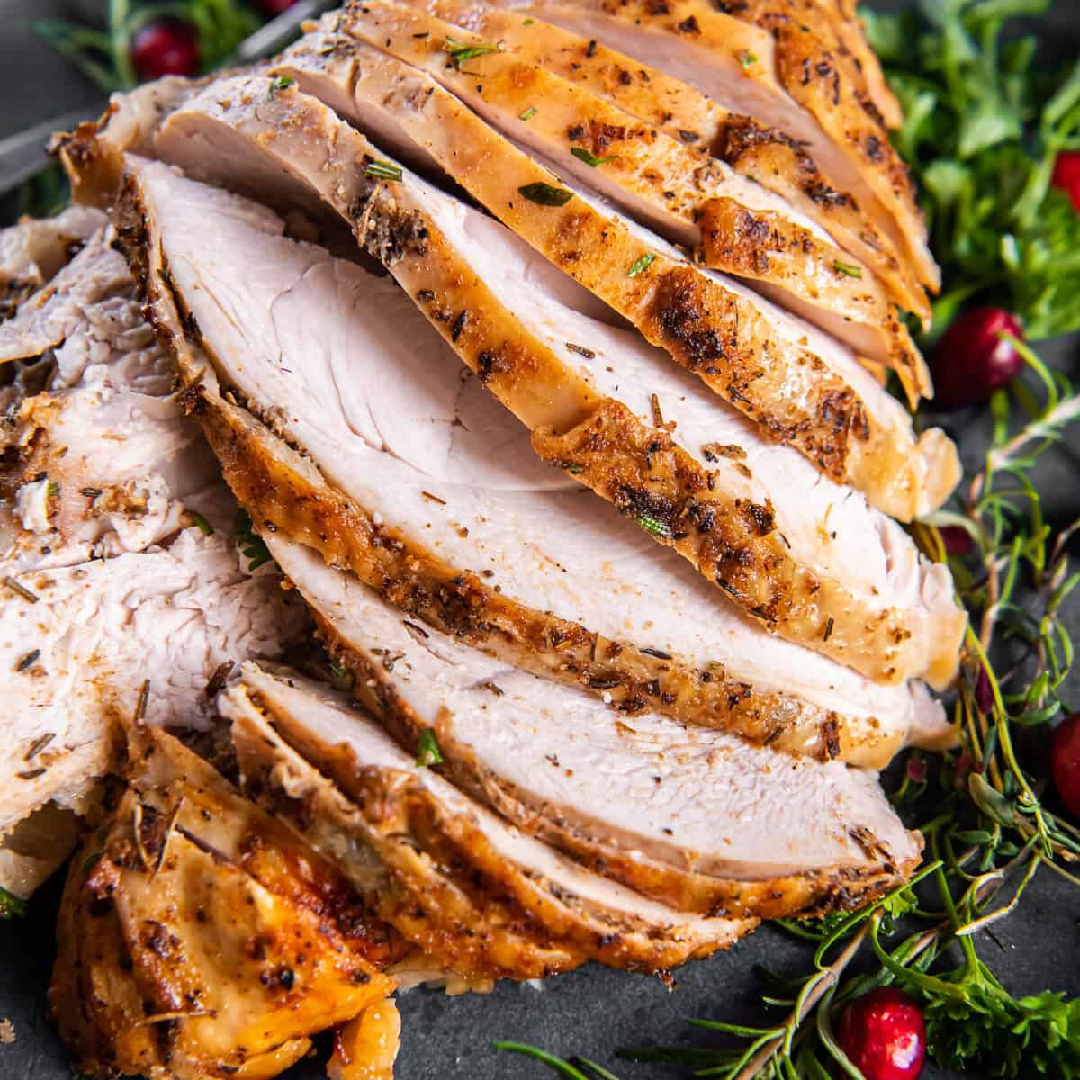 Roasted Turkey Breast with Gravy