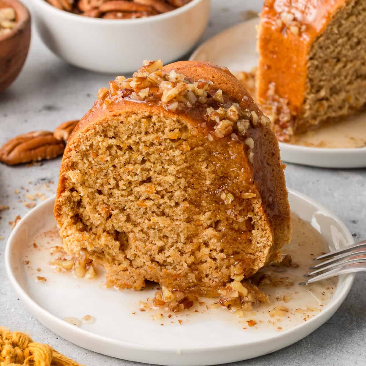 Golden Yam Cake | Valerie's Kitchen