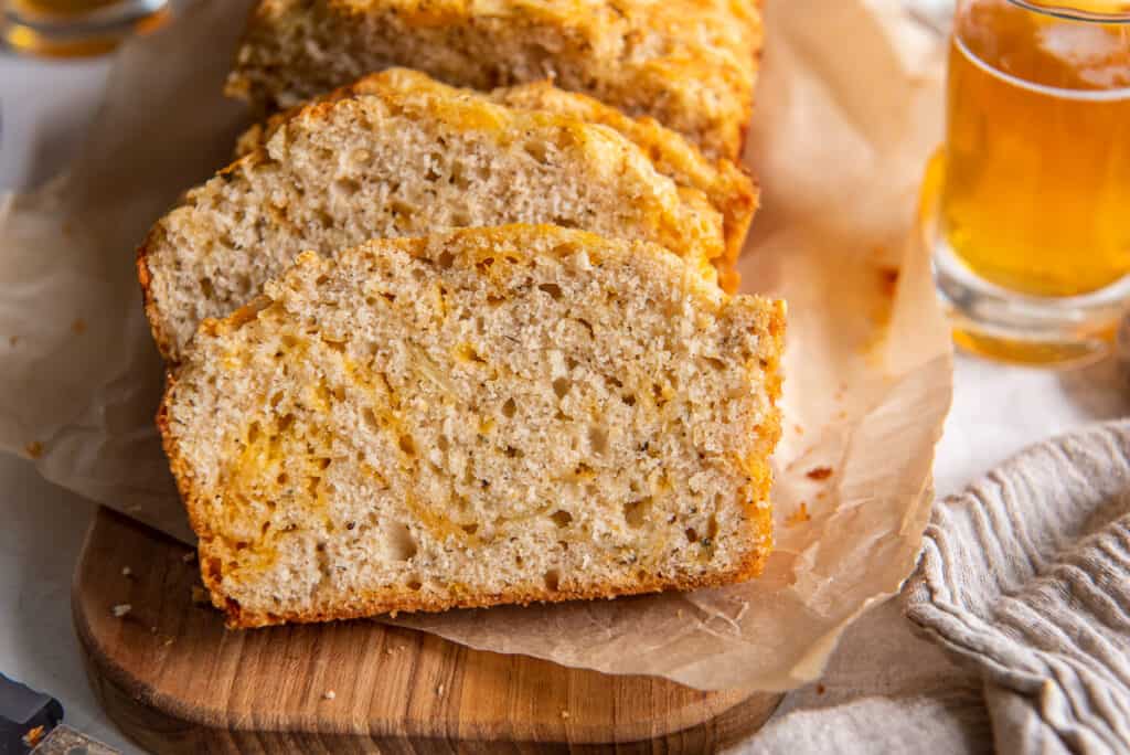 Cheese Beer Bread | Valerie's Kitchen