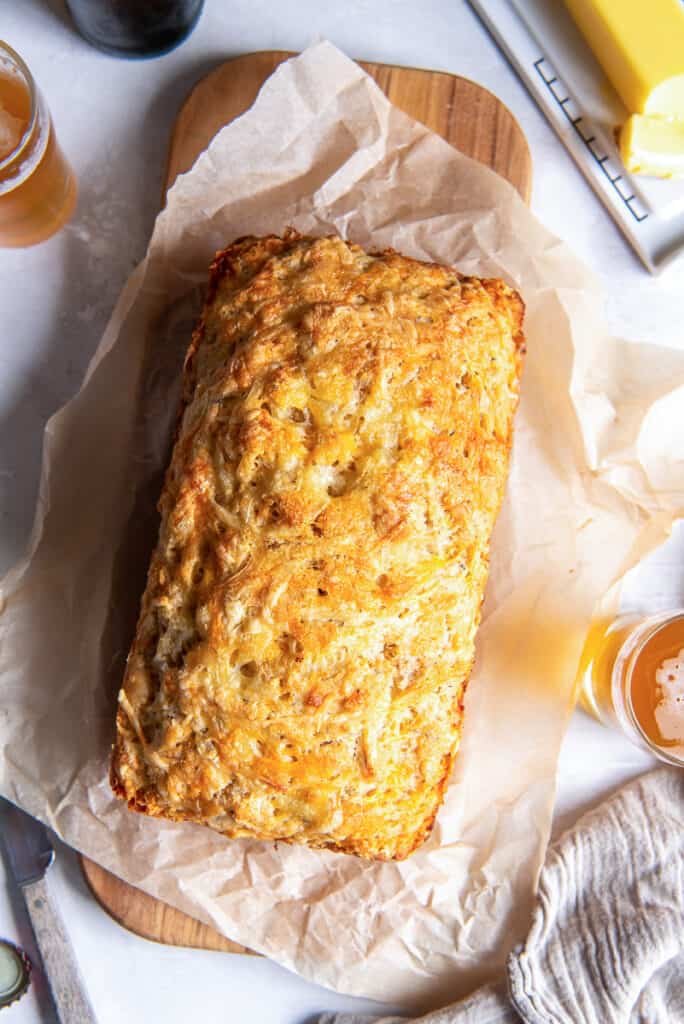 Cheese Beer Bread | Valerie's Kitchen