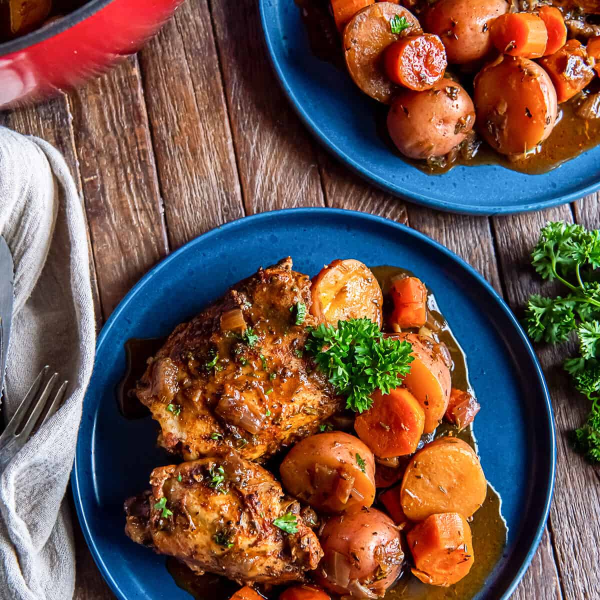 Braised Chicken Stew | Valerie's Kitchen