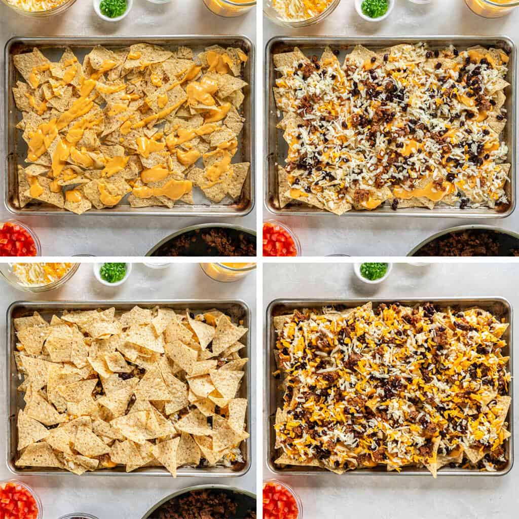 Super Nachos (Loaded Ground Beef Nachos) | Valerie's Kitchen
