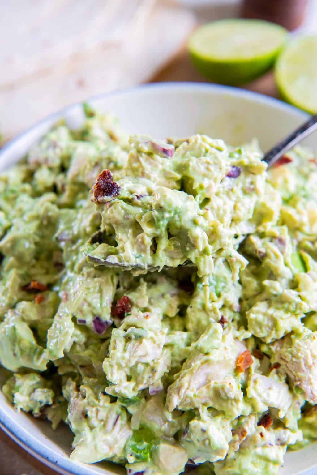 Avocado Chicken Salad | Valerie's Kitchen