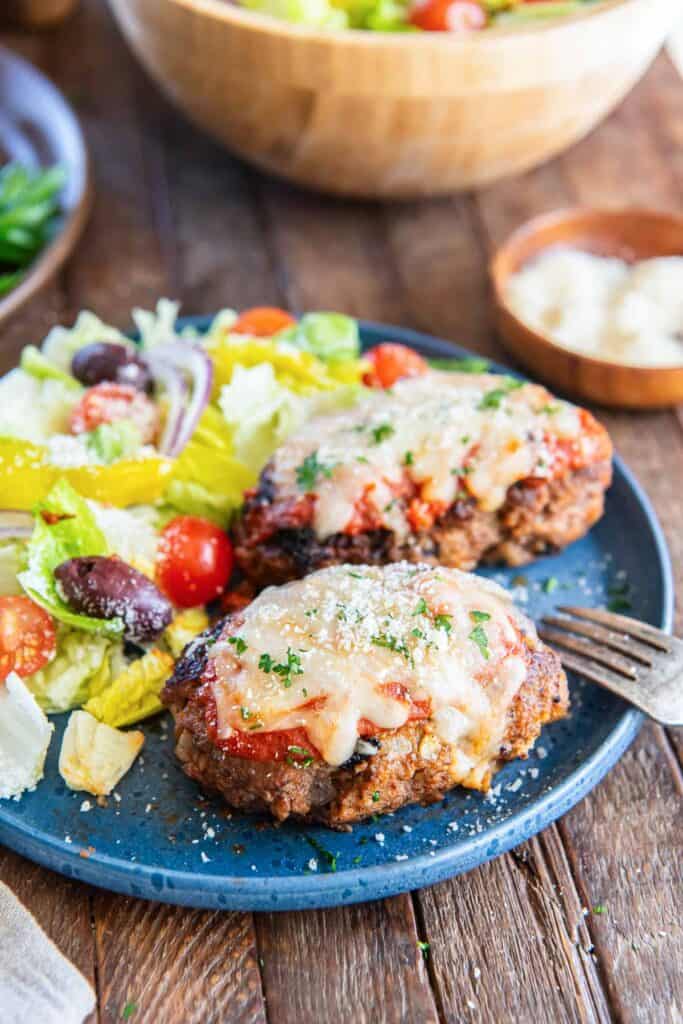 Italian Hamburger Steaks | Valerie's Kitchen