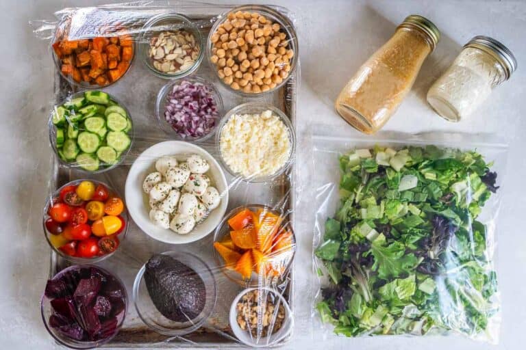 Salad Bar Ideas (Salad Bar at Home) | Valerie's Kitchen