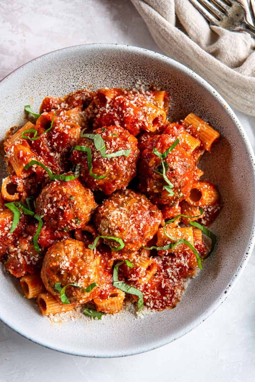 Italian Meatballs | Valerie's Kitchen