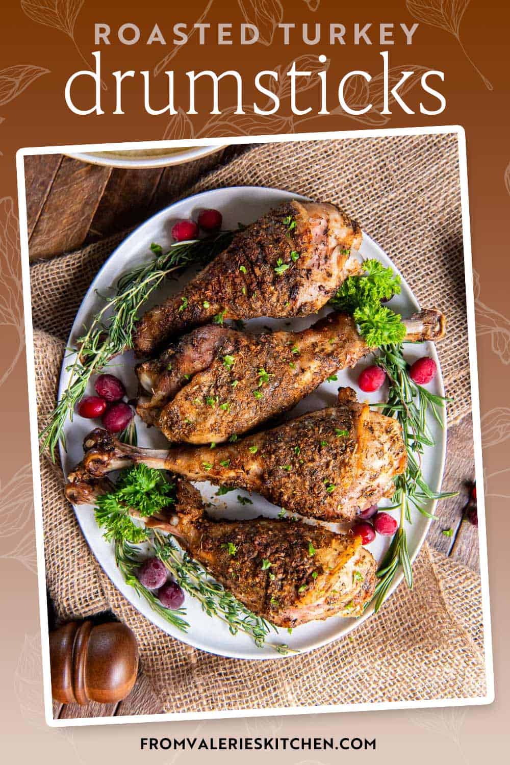 Roasted Turkey Drumsticks