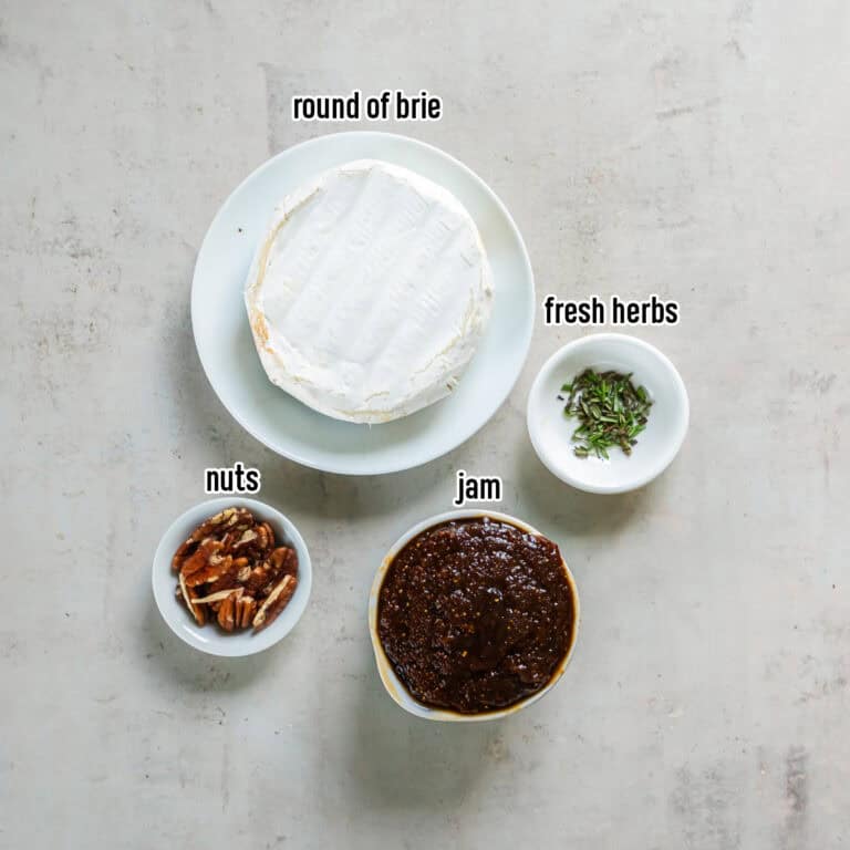 Baked Brie with Jam | Valerie's Kitchen