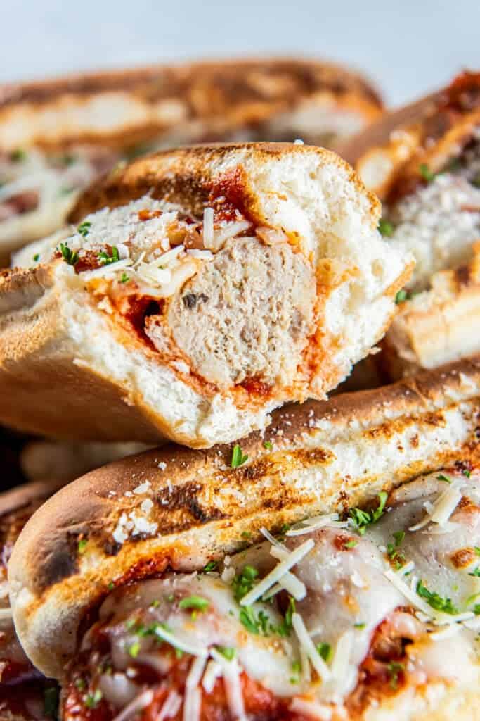 Turkey Meatball Subs