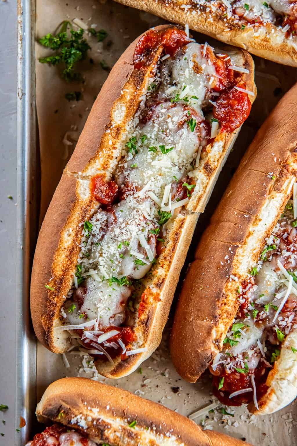 Turkey Meatball Subs