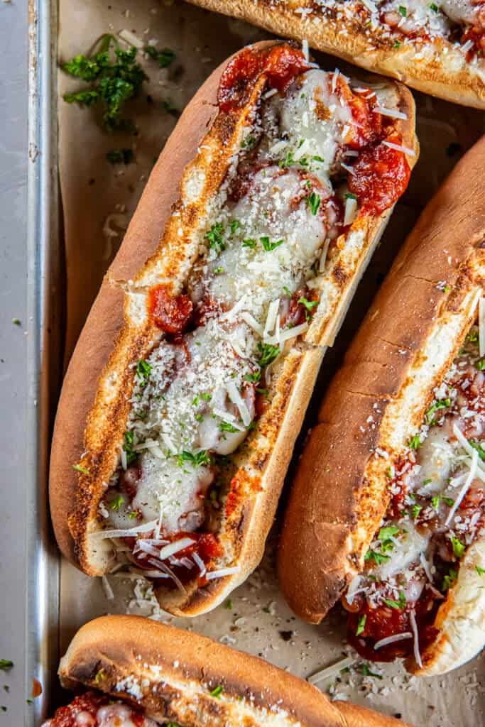 Turkey Meatball Subs