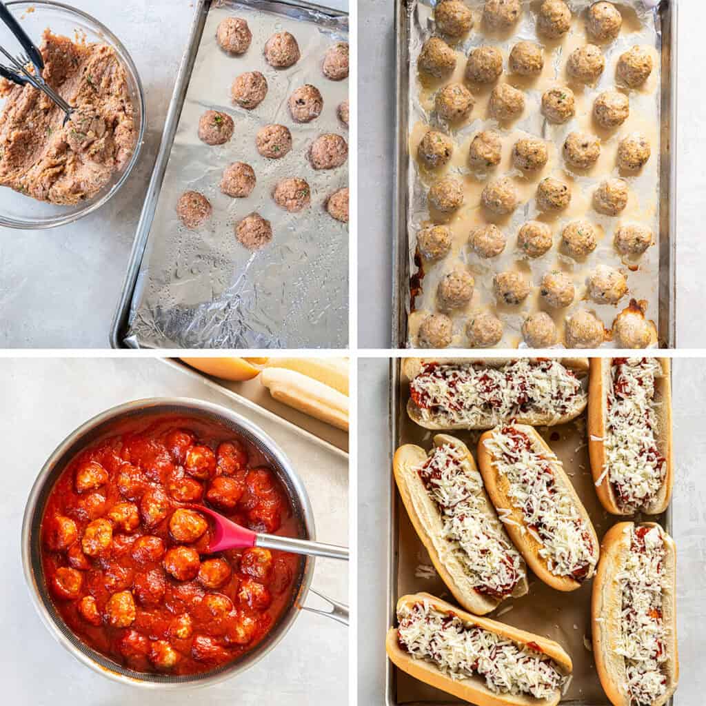 Turkey Meatball Subs