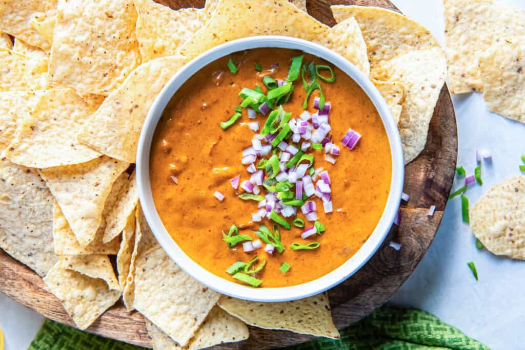 Rotel Chili Cheese Dip (Stovetop or Slow Cooker) | Valerie's Kitchen