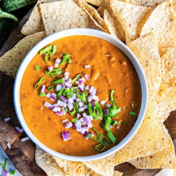 Rotel Chili Cheese Dip (Stovetop or Slow Cooker) | Valerie's Kitchen