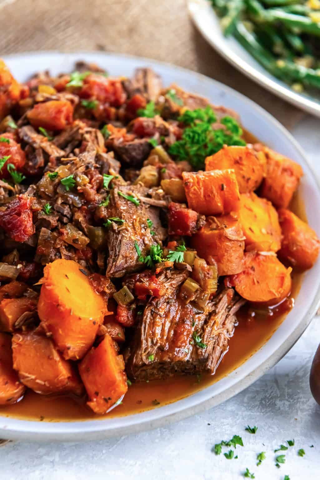 Slow Cooker Italian Pot Roast