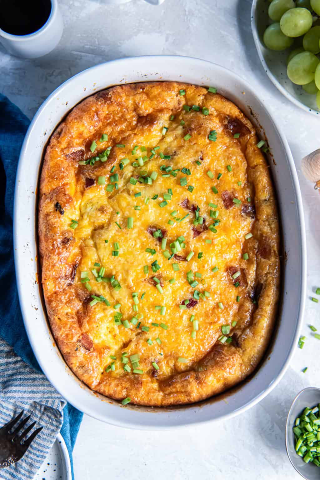 Crustless Quiche Casserole | Valerie's Kitchen