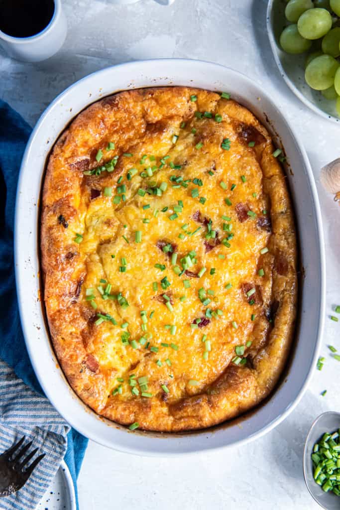 Crustless Quiche Casserole | Valerie's Kitchen
