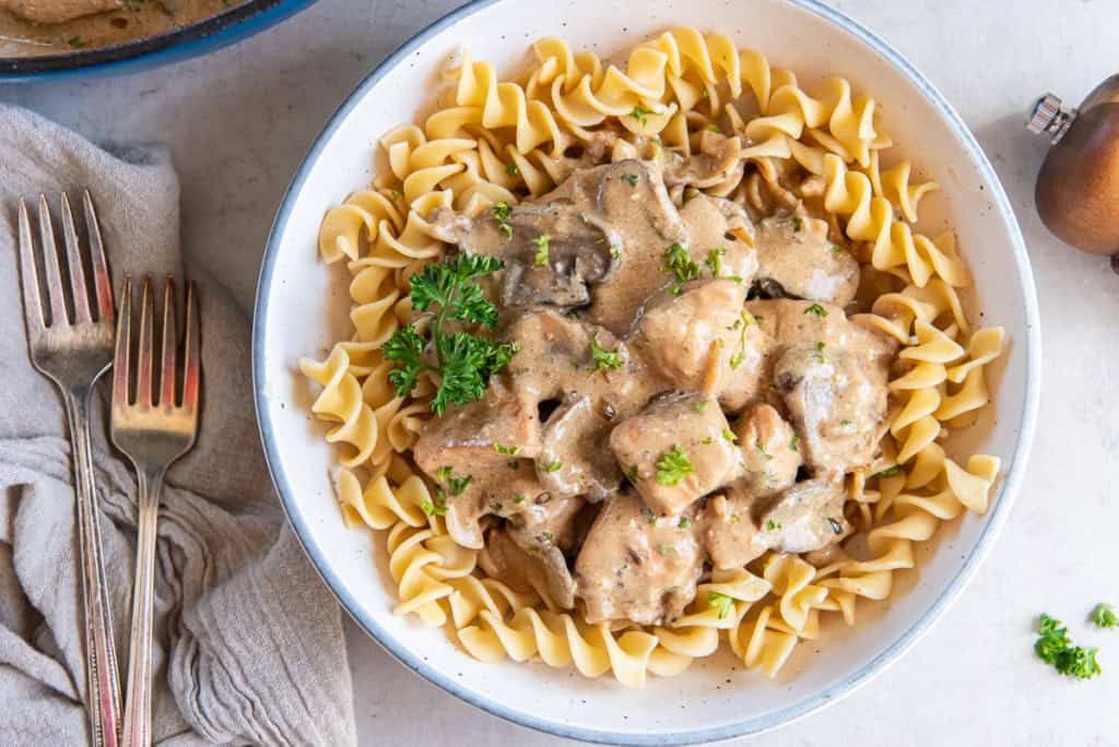 Chicken Stroganoff