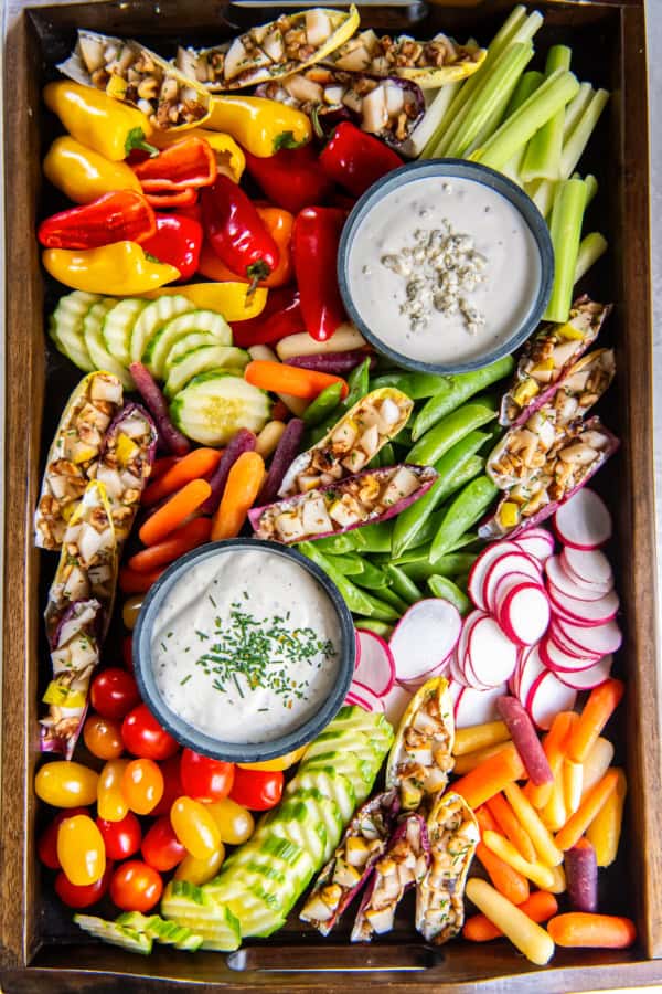 Easy Crudité Platter